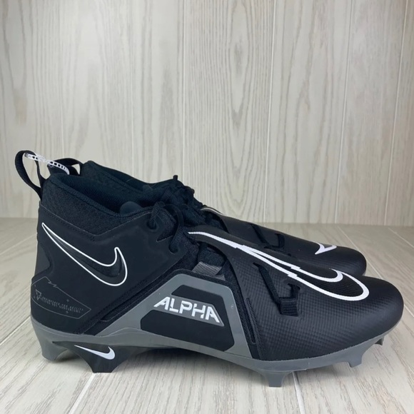 Nike | Shoes | Nike Alpha Menace Pro 3 Football Cleats Shoes Black ...